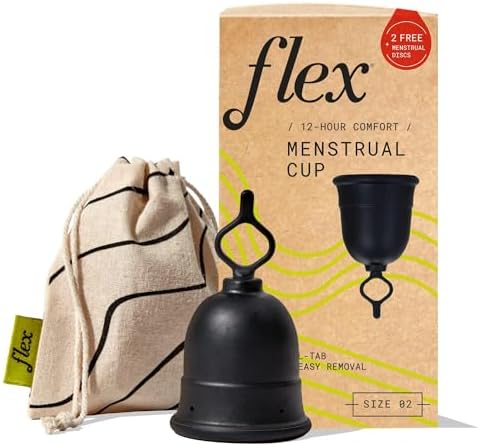 Amazon.com: Flex Cup (Full Fit - Size 02) | Reusable Menstrual Cup ...