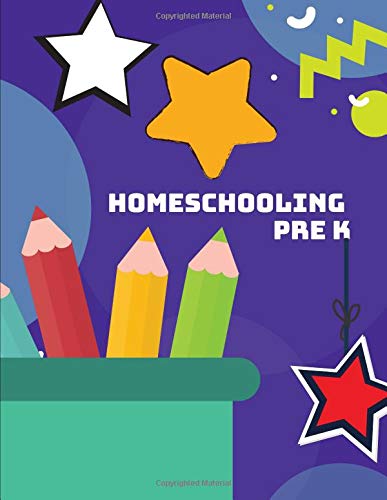 Buy homeschooling pre k: Notebook lined large : trace book for kids ...