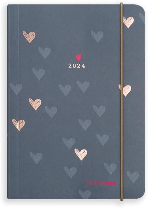 Matilda Moo 2025 Diary | A6 Size | Day to a Page Layout | Elastic ...