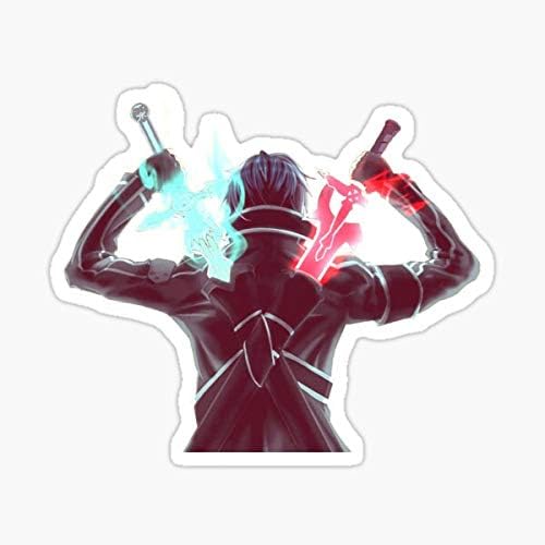Amazon.com: Kirito The Swordsmen- SAO Sticker - Sticker Graphic - Auto ...