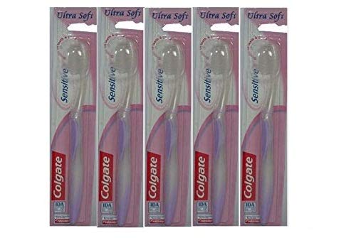 Colgate Sensitive Soft Superior Gentle Cleaning Toothbrush pack of 5 ...