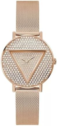 Buy GUESS Iconic Collection Analog Rose Gold Dial Women's Watch ...