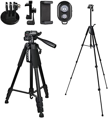Amazon.com : 71" (180cm) Phone Tripod & Camera Stand, Lightweight ...