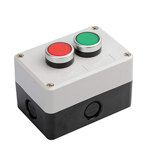 Snapklik.com : Push Button Control Station, SENRISE 2 Switches Stop ...
