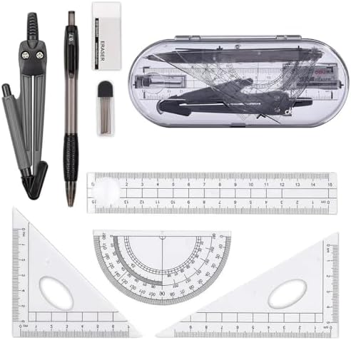 Helix Oxford Eco Maths Set - Blue : Amazon.co.uk: Stationery & Office ...