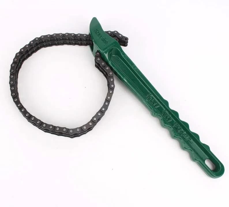 Professional Ratcheting Chain Wrench 12’’ Chain Belt Wrench Adjustable ...