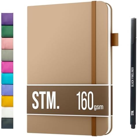 Amazon.com : Bullet Dotted Journal Dot Grid Notebook | A5 Daily ...