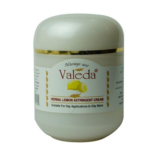 Lemon Astringent Cream - For Managing Open Pores and Oily Skin ...