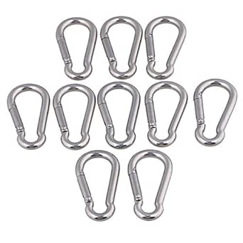 304 Multi-Functional Stainless Steel Heavy Duty Spring Snap Hook M4 x ...