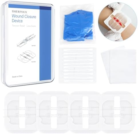 Amazon.com: Zip Stitch Wound Closure Kit, Butterfly Bandages, Surgical ...