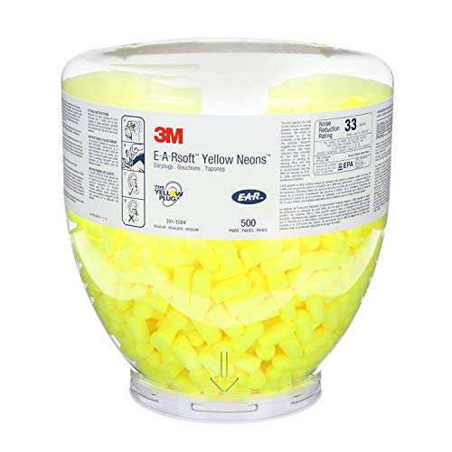 Amazon.com : 3M OCS1140 Ear Soft Yellow Neons Earplugs Refill (Case of ...