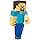 Amazon.com: Minecraft Steve Large Scale Action Figure : Toys & Games