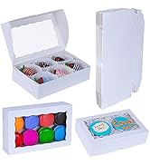 Amazon.com: JCXGRVC 6x6x2.5Inches Chocolate Strawberries Boxes Cake ...