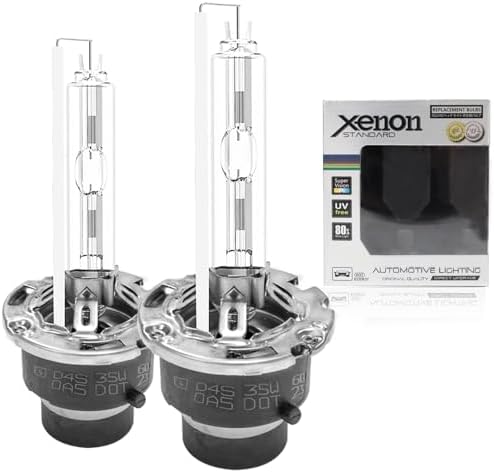 Amazon.com: SOCAL-LED LIGHTING D4S 35W Xenon HID Headlight Bulbs - 6000K Crystal White - 66440 ...