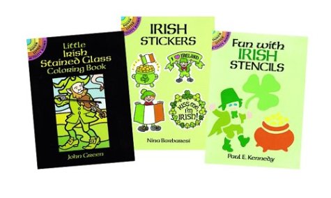 Irish Fun Set: Fun With Irish Stencils, Irish Stickers, Little Irish ...