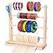 Amazon.com: Ribbon Storage Organizer Rack 4 Tier Adjustable Wooden ...