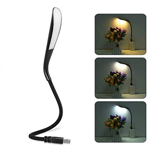 USB Reading Lamp,Touch Control Reading Light, 17 LED 3 Brightness Modes ...