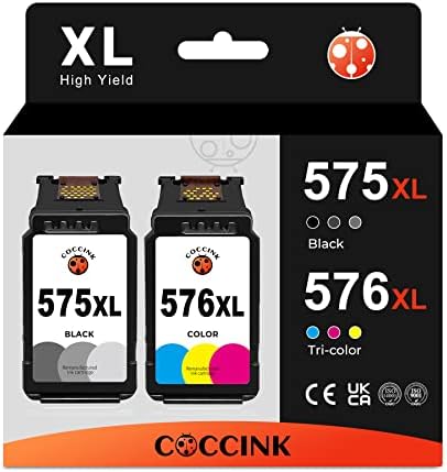 Canon PG-575 Black & CL-576 Colour Ink Cartridges: Amazon.co.uk ...
