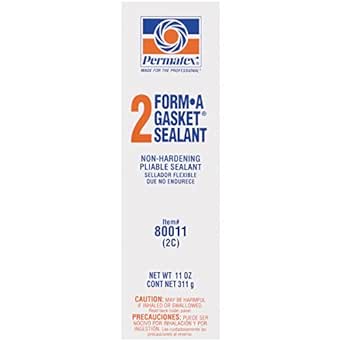 Permatex 80011-12PK Form-A-Gasket #2 Sealant, 11 oz. (Pack of 12 ...