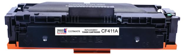 IMAGE KING Ultimate CF411A Laser Toner Cartridge for Color Laserjet PRO ...