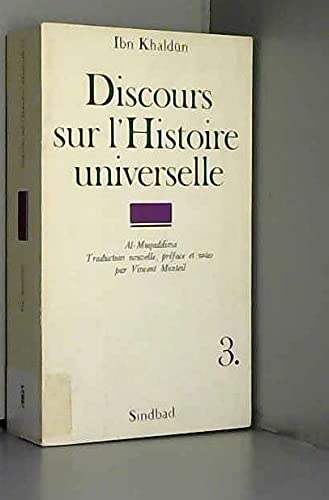 Amazon.com: Discours sur l'histoire universelle (Al-Muqaddima ...