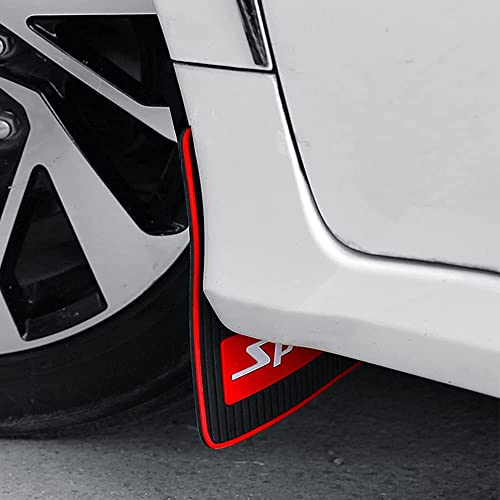 Snapklik.com : 4PCS Car Mud Flaps Universal Rubber Mudguard Soft No ...