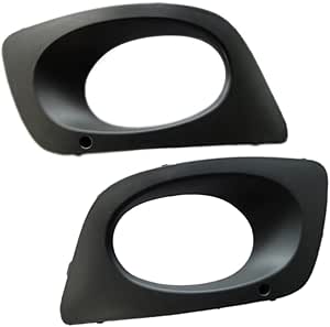 Amazon.com: MP&PV Front Bumper Fog Light Cover Trim Bezel Left/Right ...