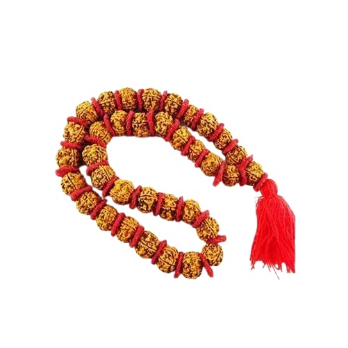 Optimus RUDRAKSHA Kantha Mala 5 Mukhi Nepali Rudraksha Original ...