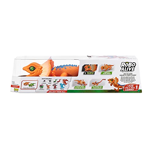 ZURU 38509 ROBO Alive Lurking Lizard Series 3 Orange, Assorted Designs ...