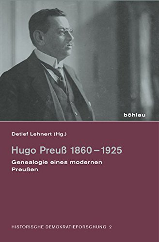 Amazon.com: Hugo Preuss 1860-1925: Genealogie Eines Modernen Preussen ...