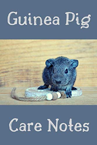 Guinea Pig Care Notes: Formatted Compact & Easy to Use, Daily Guinea ...
