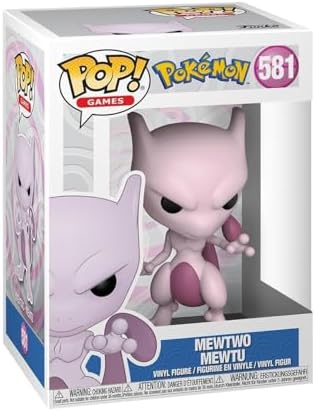 Amazon.com: Funko Pop! Games: Pokemon - Mew Vinyl Figure (Bundled with ...