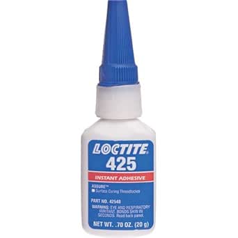 Loctite 42540 Blue 425 Assure Plastic Fastener Threadlocker, 20 gal ...