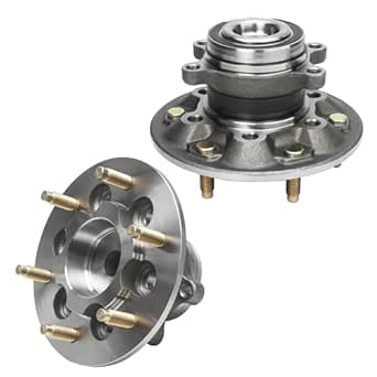 Detroit Axle - 2WD Pair Front Wheel Bearing Hubs for 2009-2012 GMC Canyon Chevrolet Colorado ...