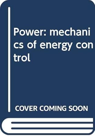 Amazon.fr - Power: mechanics of energy control - Livres