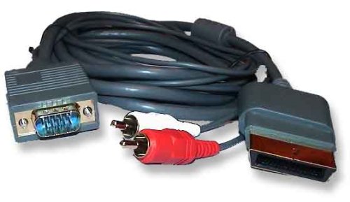 Girlz Gaming World Black XBox 360 - VGA HD AV cable : Amazon.co.uk ...