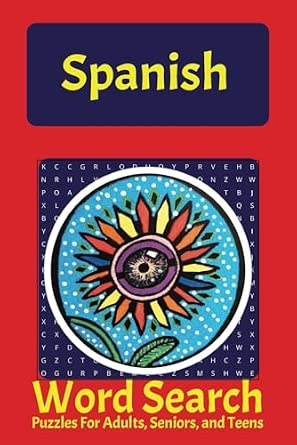 Spanish Word Search Book: 200+ Vocabulary Words In Spanish, Perfect ...