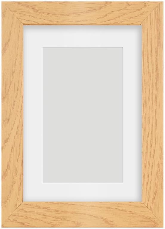Alison Kingsgate Oak A4 Frame With Mount For A5 Size (14.8 x 21cm ...