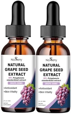 Amazon.com: Grape Seed Extract Liquid Drops Standardized to 95% ...
