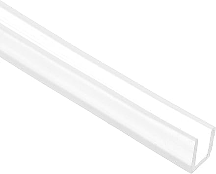 Amazon.com : PATIKIL U Channel Edging Trim, 26Ft Sheet Metal Edge Guard ...