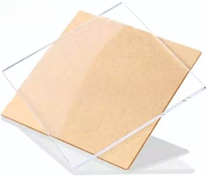 NEILL High Gloss Acrylic Sheet Thickness 2mm (Pack of 4 Pcs) Ideal for ...