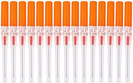 Amazon.com: Piercing Needles,15PCS 14G IV Catheter Needles Kit Piercing for IV Start Kits ...
