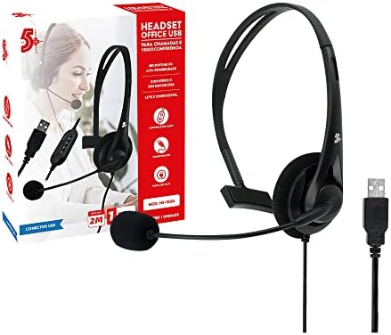 Headset USB Voip Skype MonoAuricular Com Cancelador De Ruído Htu-300 ...
