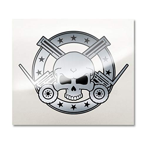 Amazon.com: Forklift Operator Skull Crossbones Decal Sticker - CIR ...