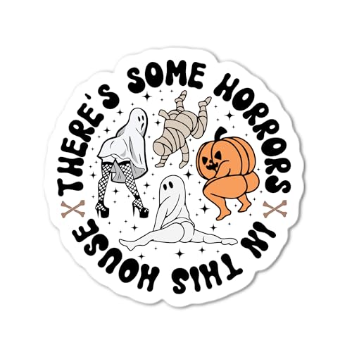 Amazon.com: There's Some Horrors In This House Ghost Scary Pumpkin ...