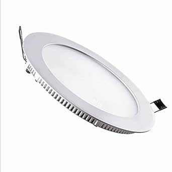 Naptune 6-Watt LED Slim Panel Light (Round, Cool Day Light) : Amazon.in ...