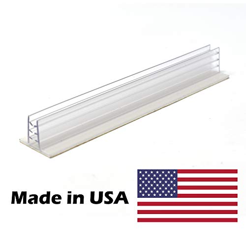 Snapklik.com : 6 L Self Adhesive Sneeze Guard Holder To Fasten & Line ...