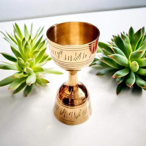 Buy SAKI Peg Measurer Jigger 30 & 60 ml | Cocktail Shot Glass, Drink ...