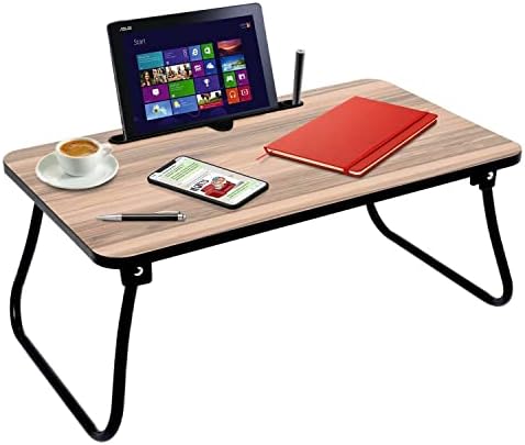Foldable Laptop Bed Table Lap Desk Stand, Serving Tray Dining Table ...