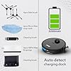 AGARO Alpha Robot Vacuum Cleaner, Brush, Dry Vacuum & Wet Mop ...